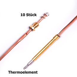Gastronics Dönergrill Thermoelement 5 Stück Potis Universal Thermofühler Gas Dönergrill 32cm