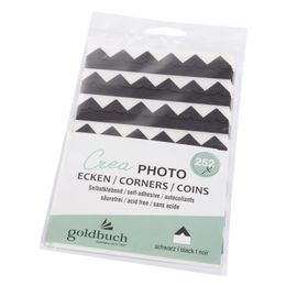 Goldbuch Fotoalbum Fotoecken 83081 Crea schwarz 252 St.