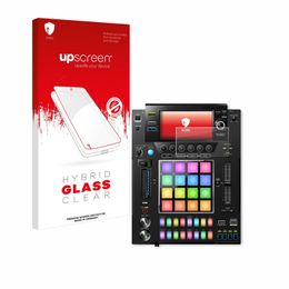 upscreen Displayschutzglas Schutzglas für Pioneer DJS -1000, Schutzfolie Display Schutz Glas Folie klar, weiß