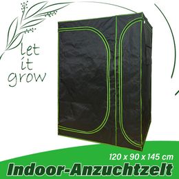 Kingpower Gewächshaus Gewächshaus Zuchtzelt Growschrank Zuchtschrank 120x90x145 cm