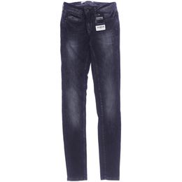 Gina Tricot Damen Jeans, schwarz, Gr. 25