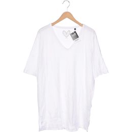 Ulla Popken Damen T-Shirt, weiß, Gr. 46