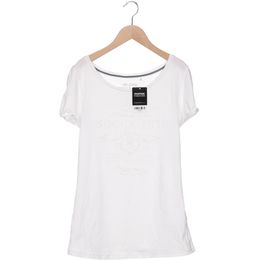 SOCCX Damen T-Shirt, weiß, Gr. 38