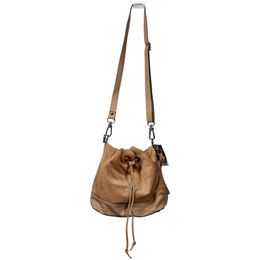 Abro Damen Handtasche, beige, Gr.