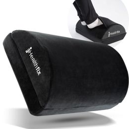 Healthfix Fußstütze Verbesserte Sitzhaltung durch höhenverstellbarer Fußablage, Ergonomisch, Haltungsverbessernd, Höhenverstellbar, Anpassbar