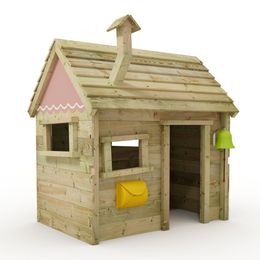 Wickey Spielhaus Inn - Kinderspielhaus aus Holz, Gartenhaus für Kinder, extrem witterungsbeständig - aus kesseldruckimprägniertem Massivholz