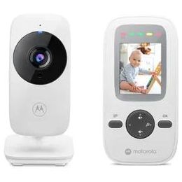 Babyphone Motorola "Video Nursery VM481" Babyphones weiß Baby 2-Zoll-Farbdisplay