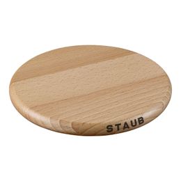 Staub Specialities Untersetzer magnetisch 16 cm, rund, Buche
