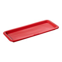 Staub Ceramique Servierteller 36 cm x 14 cm, Keramik, Kirsch-Rot