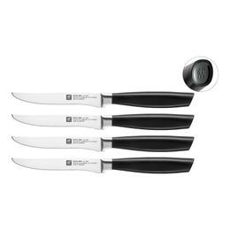 Zwilling All * Star Steakmesserset 4-tlg, Schwarz