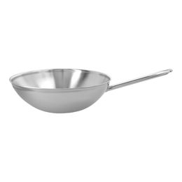 Demeyere Apollo 7 Wok flacher Boden 30 cm, 18/10 Edelstahl