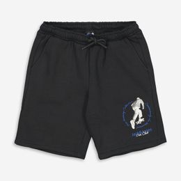 TK Maxx Schwarze Jersey-Shorts mit Logodruck