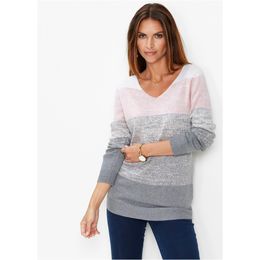 bonprix Premium Pullover mit Cashmere-Anteil, rosa, Kaschmir,Viskose