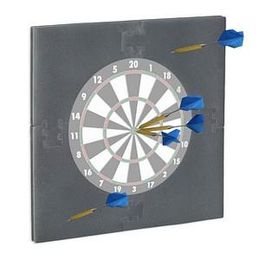 Relaxdays Dartboard-Surround grau