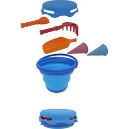 Schildkröt SCHILDKRÖT® Sandspielzeug-Set Eimer faltbar blau