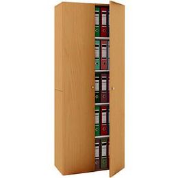 Vcm my office Aktenschrank Vandol, 912247 buche 4 Fachböden 70,0 x 40,0 x 178,0 cm