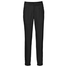 WITT Damen Hose mit elastischen Beinabschl&uuml;ssen, schwarz, Gr&ouml;&szlig;e 38