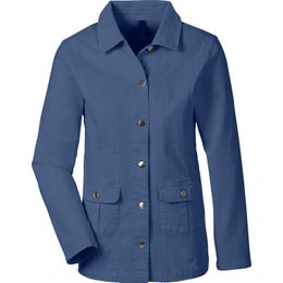 Damen Jeansjacke mit Stretch-Anteil jeansblau, Größe 46