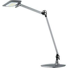 Hansa Schreibtisch-Lampe LED E-Motion, mit Sensorschaltung, 3 Farbtemp., silber