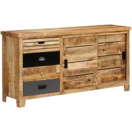 Sideboard Massivholz Mango 160x40x80 cm vidaXL