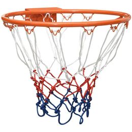 vidaXL - Basketballring Orange 39 cm Stahl