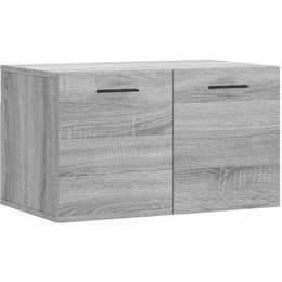 vidaXL - Wandschrank Grau Sonoma 60x36,5x35 cm Holzwerkstoff