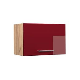 Hängeschrank Fame-Line, Bordeaux Hochglanz, 60 cm Flach VICCO