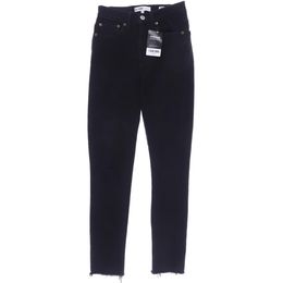 Redone Damen Jeans, schwarz, Gr. 24