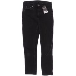 WEEKDAY Damen Jeans, schwarz, Gr. 26