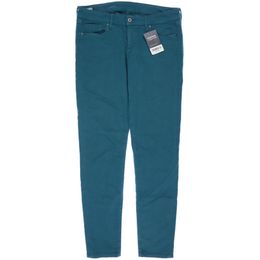 Pepe Jeans Damen Stoffhose, türkis, Gr. 30