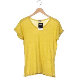 Living Crafts Damen T-Shirt, gelb, Gr. 36