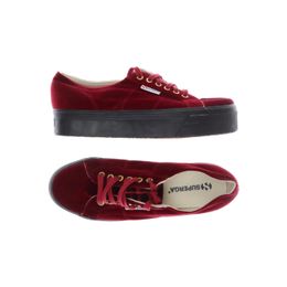 Superga Damen Sneakers, bordeaux, Gr. 41