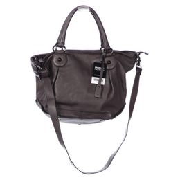 Abro Damen Handtasche, grau, Gr.