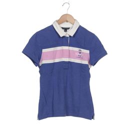 Tommy Hilfiger Damen Poloshirt, blau, Gr. 42