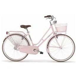 Nostalgierad MBM "Moonlight" Fahrräder Gr. 46cm, 26 Zoll (66,04cm), rosa (rosa + rosa) für Damen