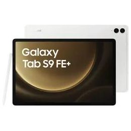 Samsung Tablet "Galaxy Tab S9 FE+", AI-Funktionen, Tablets/E-Book Reader, weiß (silber)B:28,54cm H:18,54cm T:0,65cm