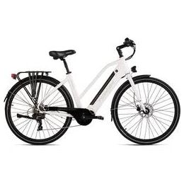 Adore E-Bike HOLLANDIA "Mantova" E-Bikes Gr. 49cm, 28 Zoll (71,12cm), weiß Pedelec, Elektrofahrrad für Damen u. Herren