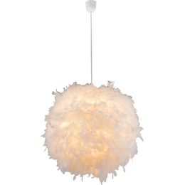 Globo Lighting - KATUNGA - Hängeleuchte Kunststoff weiß, 1x E27