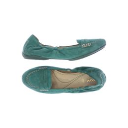 Geox Damen Ballerinas, türkis, Gr. 39.5