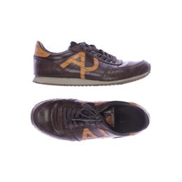 Armani Jeans Herren Sneakers, braun, Gr. 43