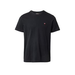 NAPAPIJRI Shirt 'Salis' male size M Red / Black / White