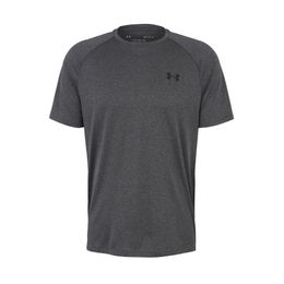Under Armour Funktionsshirt 'Tech 2.0' Herren Gr&ouml;&szlig;e XXL dunkelgrau / schwarz