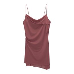 Pull&Bear Pull&bear Kleid Damen Gr&ouml;&szlig;e 42 mauve Winterkleid