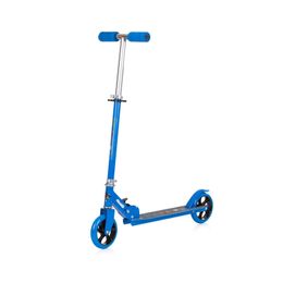 Chipolino Kinderroller Sharky klappbar PU Räder ABEC-7 Lager Bremse verstellbar blau