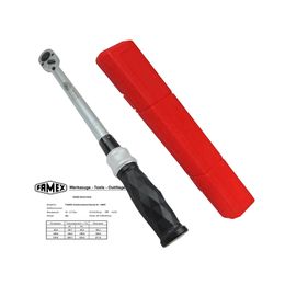 Famex 10865 Profi Drehmomentschl&uuml;ssel 12,5 mm (1/2-Zoll)-Antrieb, 40-210 Nm