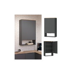 VICCO H&auml;ngeschrank Wido Anthrazit Eiche 60 x 100 cm mit T&uuml;r