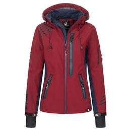 Rock Creek Jacke Softshelljacke Regular Fit