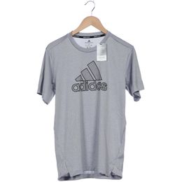 Adidas Herren T-Shirt, grau, Gr. 48