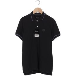 Massimo Dutti Herren Poloshirt, marineblau, Gr. 46