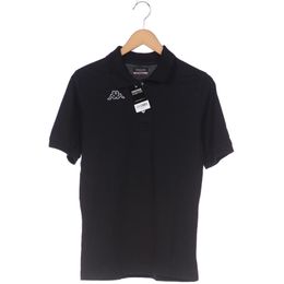 Kappa Herren Poloshirt, schwarz, Gr. 44